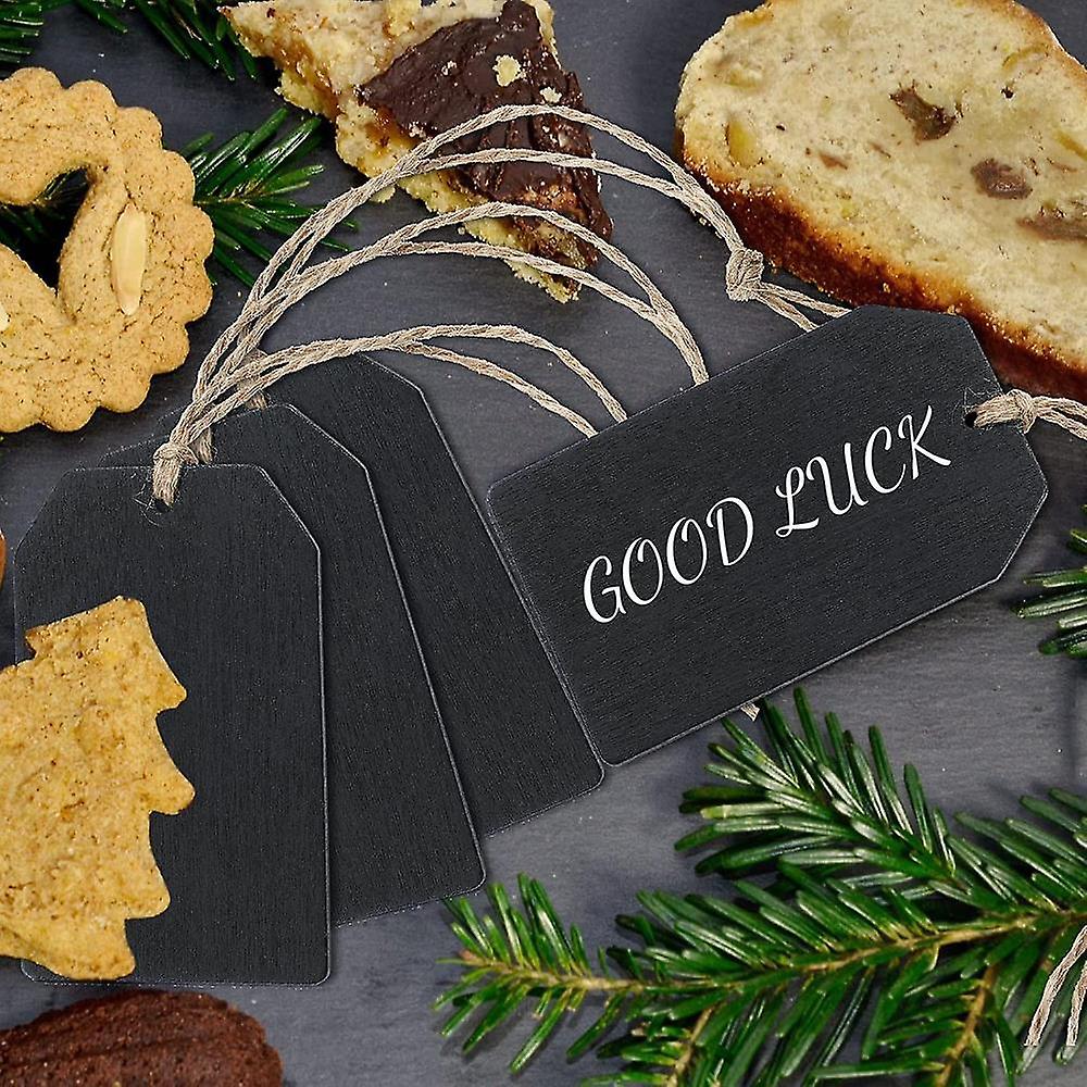 Chalkboard Tags Hanging Wooden Mini Chalkboard Signs Wooden Chalkboard ...