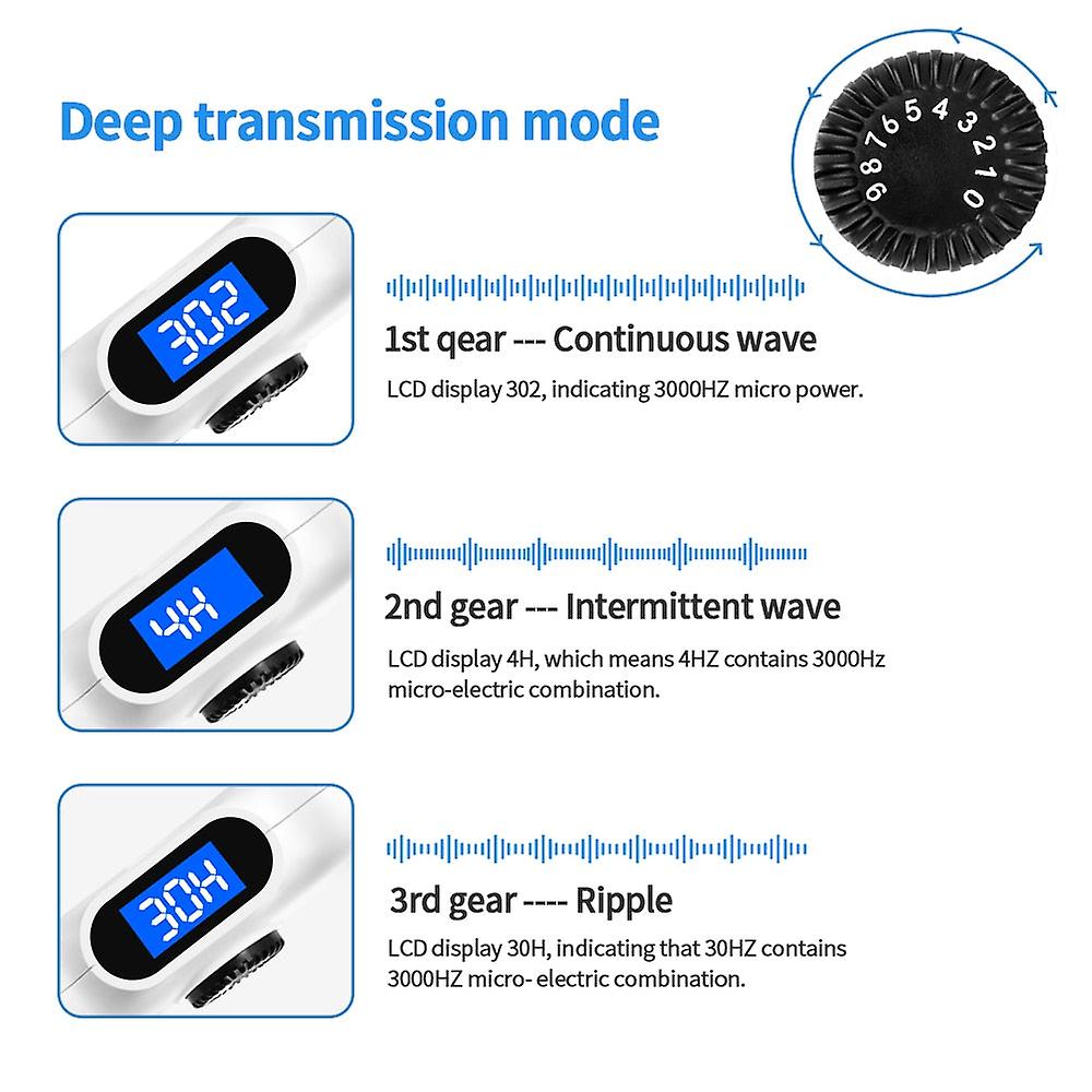 9 Levels Auto Find Point Electronic Acupuncture Pen Relief Pain Tools ...