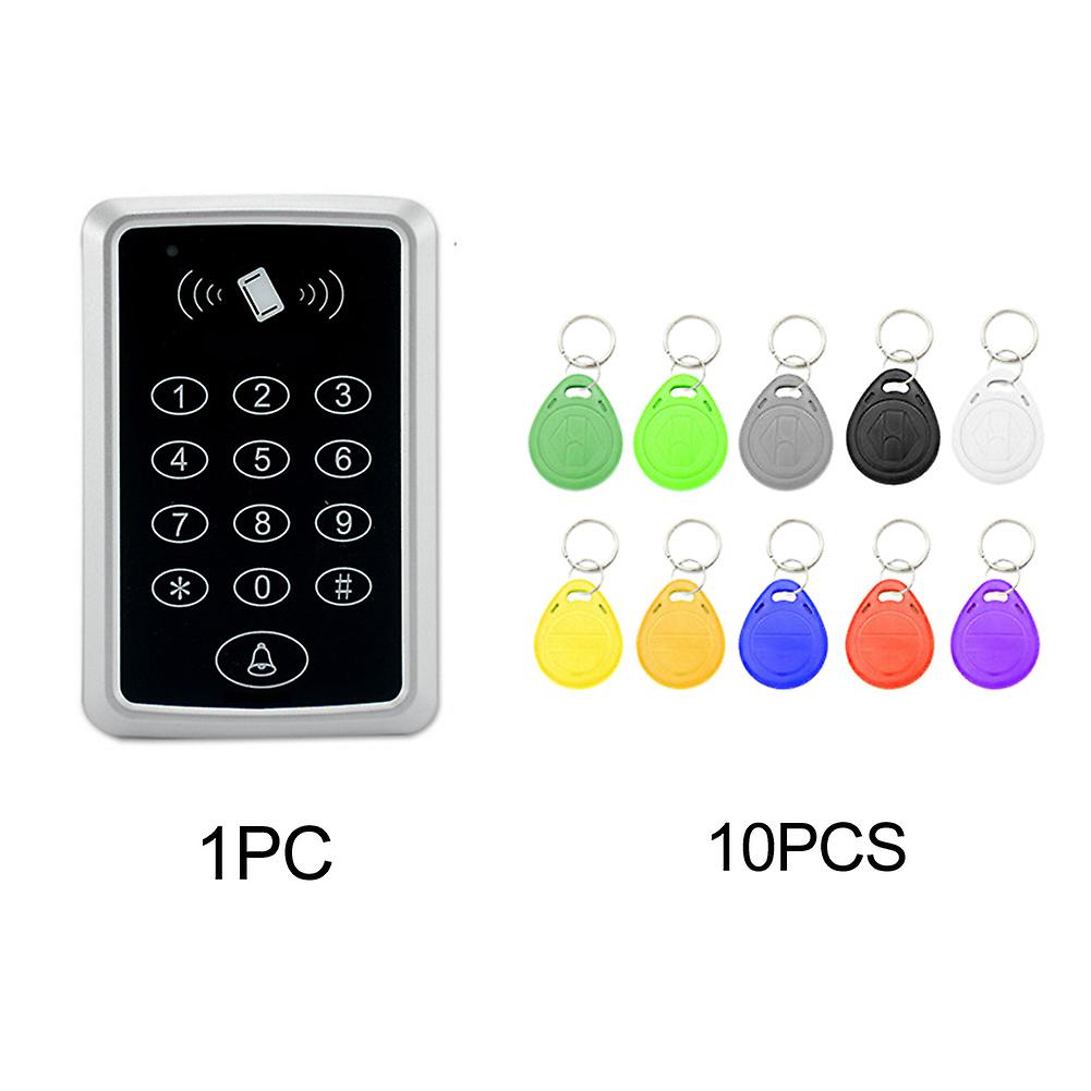Multifunction Swipe Card Access Control With 10 Keyfob System Home ...