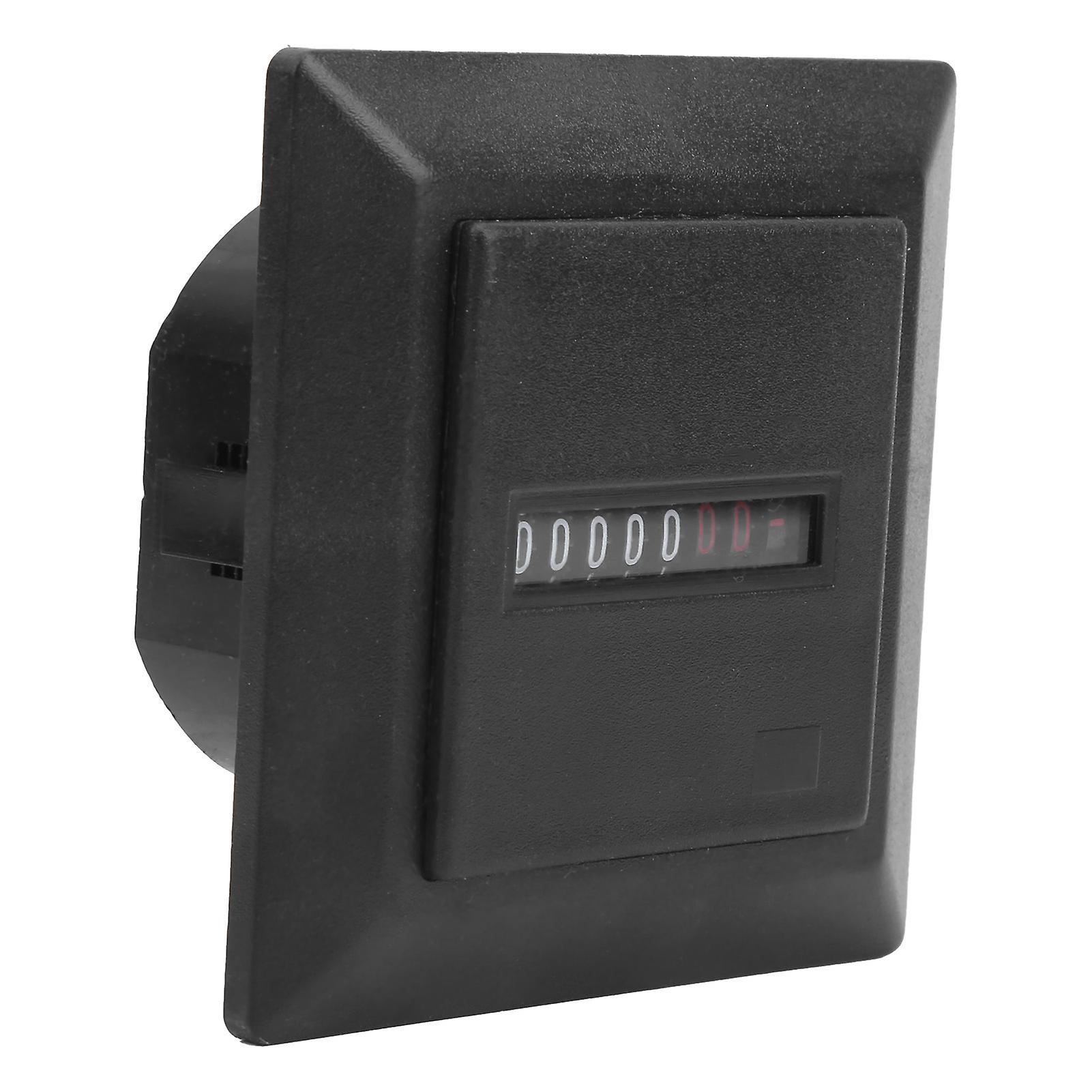 Digital Hour Meter for AC 220-240V 50Hz Timer Tools in Engineering Machinery | Fruugo UK