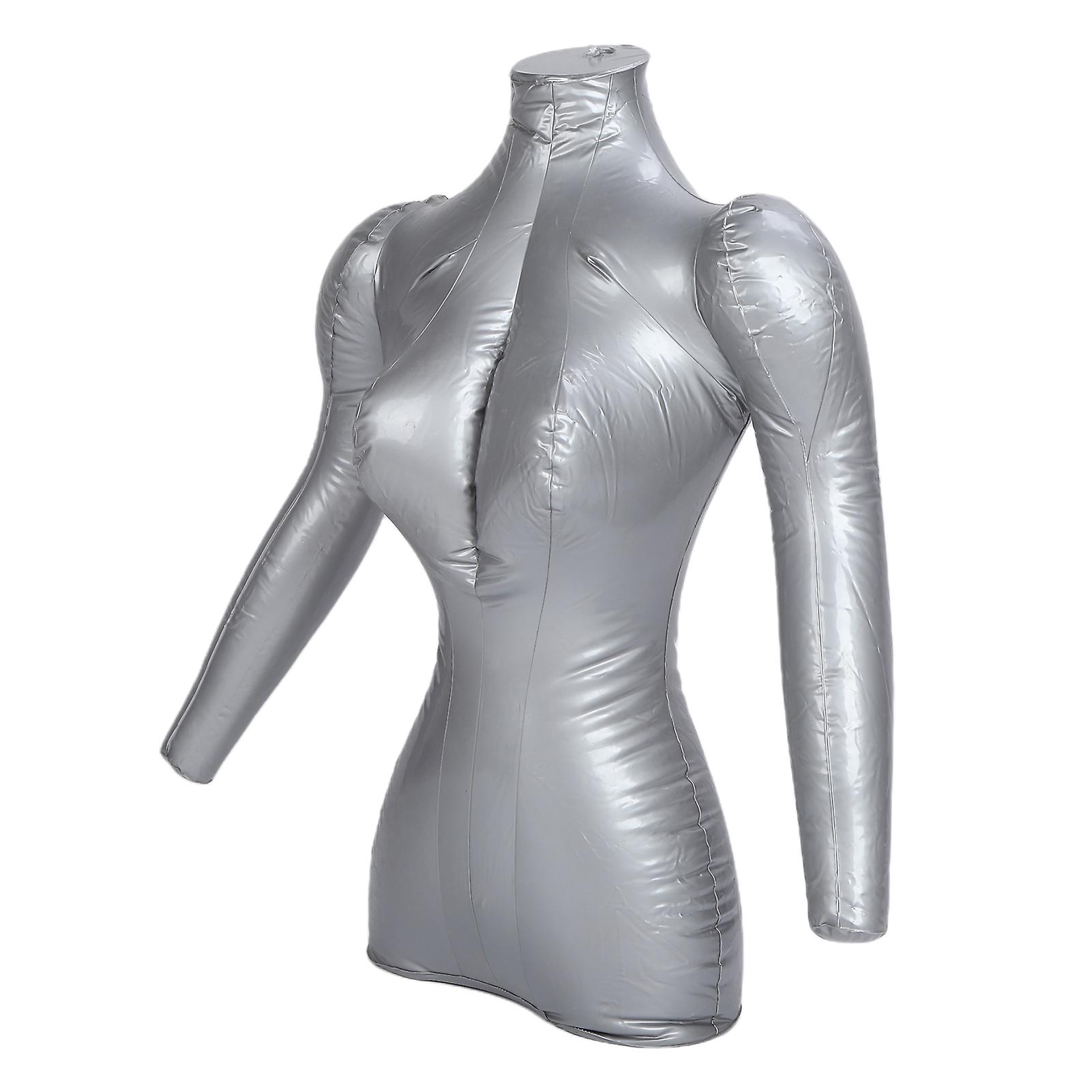 Female PVC Inflatable Coat Mannequin - Clothing Display Model Rack ...
