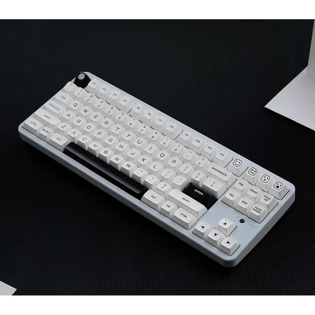 Unique QXA Height Bow Keycaps, 160 Keys Double Shot White Keycap ...