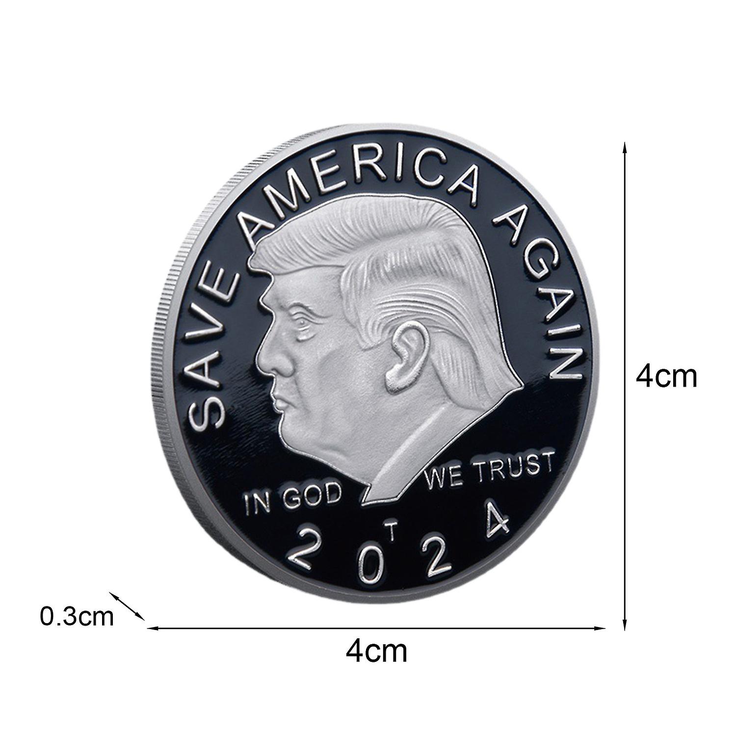 Commemorative Coin Exquisite Workmanship Iron Trump Coin Presidential ...