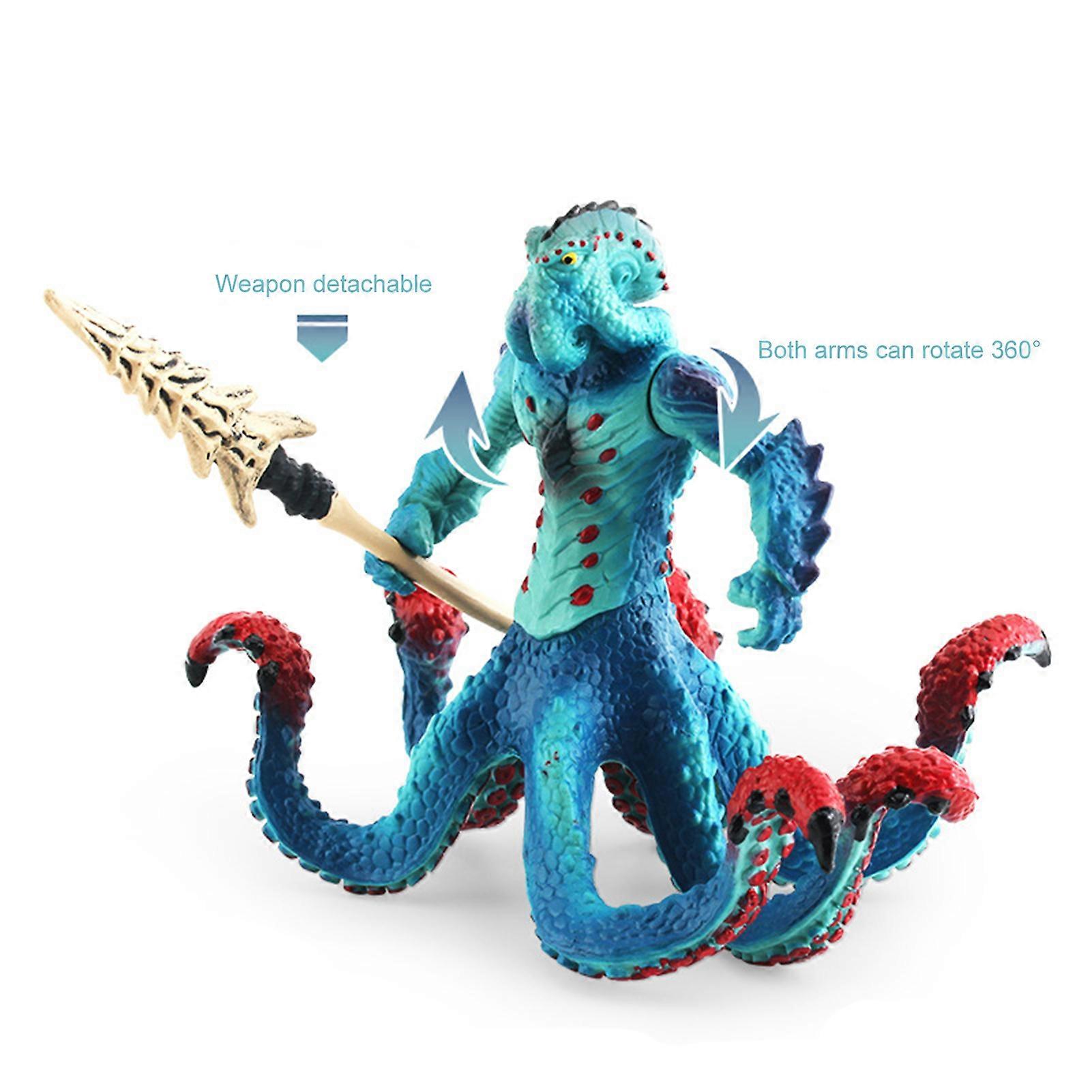 Monsters Figurine Various Water Crab Octopus Ice Demon Cattle Black ...