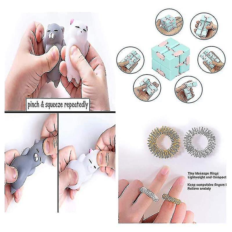 Fidget Toy Pack Sensory Fidget Toys Packs With Simple Dimple Fidget ...