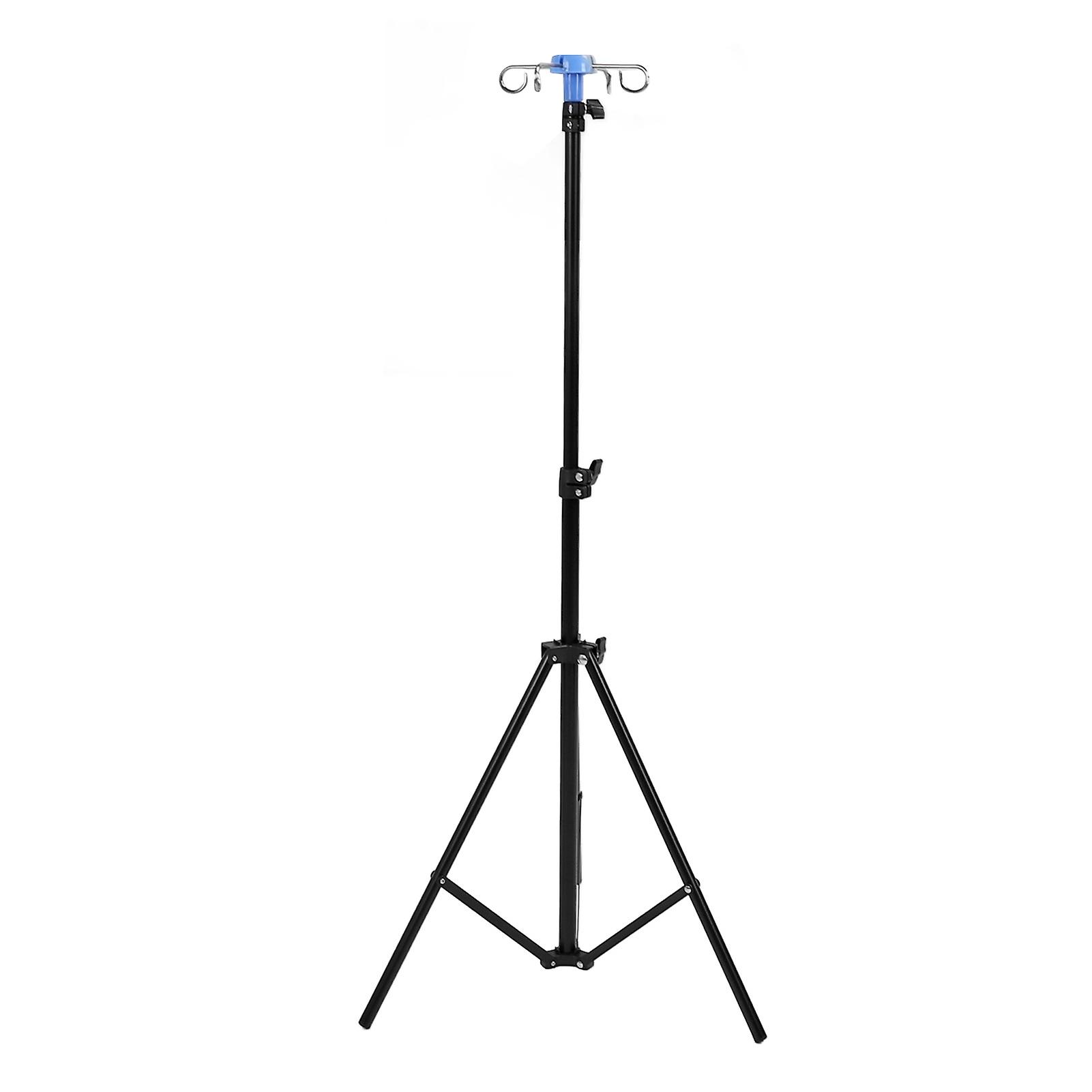 IV Pole Tripod Stand with 4 Hook Multifunctional Metal IV Pole ...