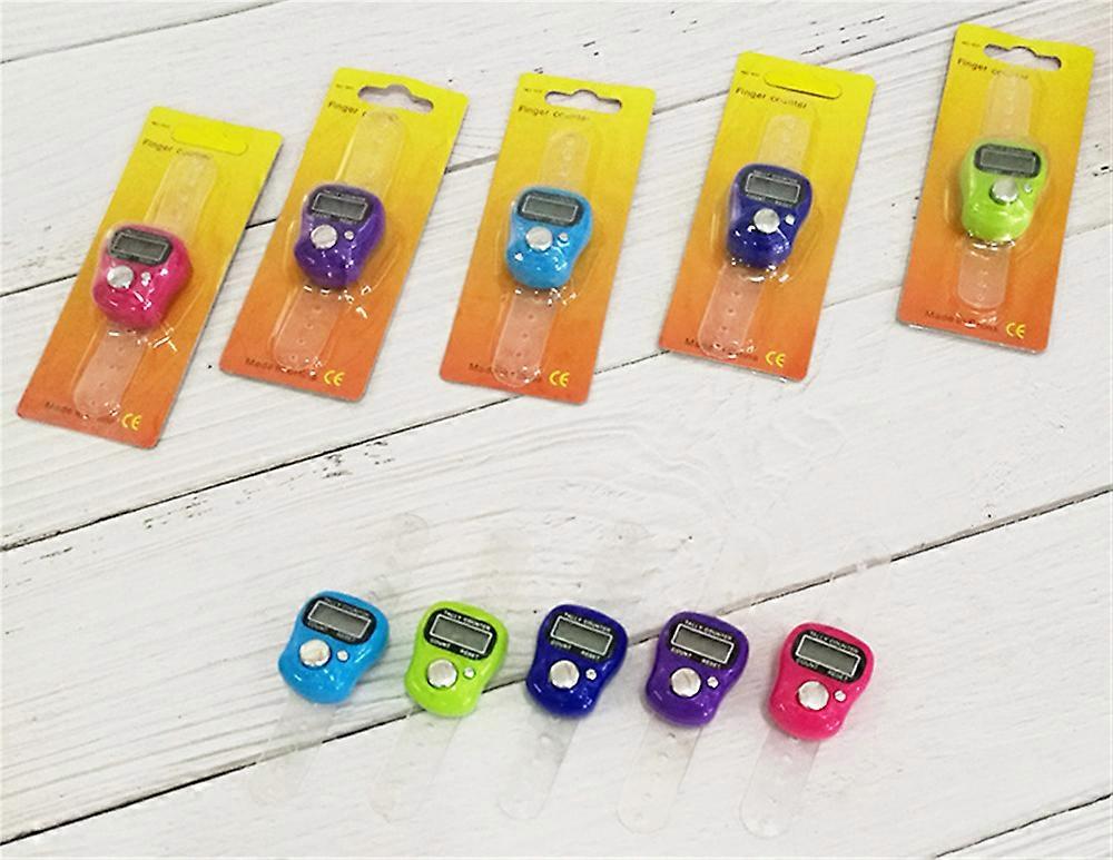 Electronic Digital Finger Ring Tally Counter Hand Held Knitting Row ...