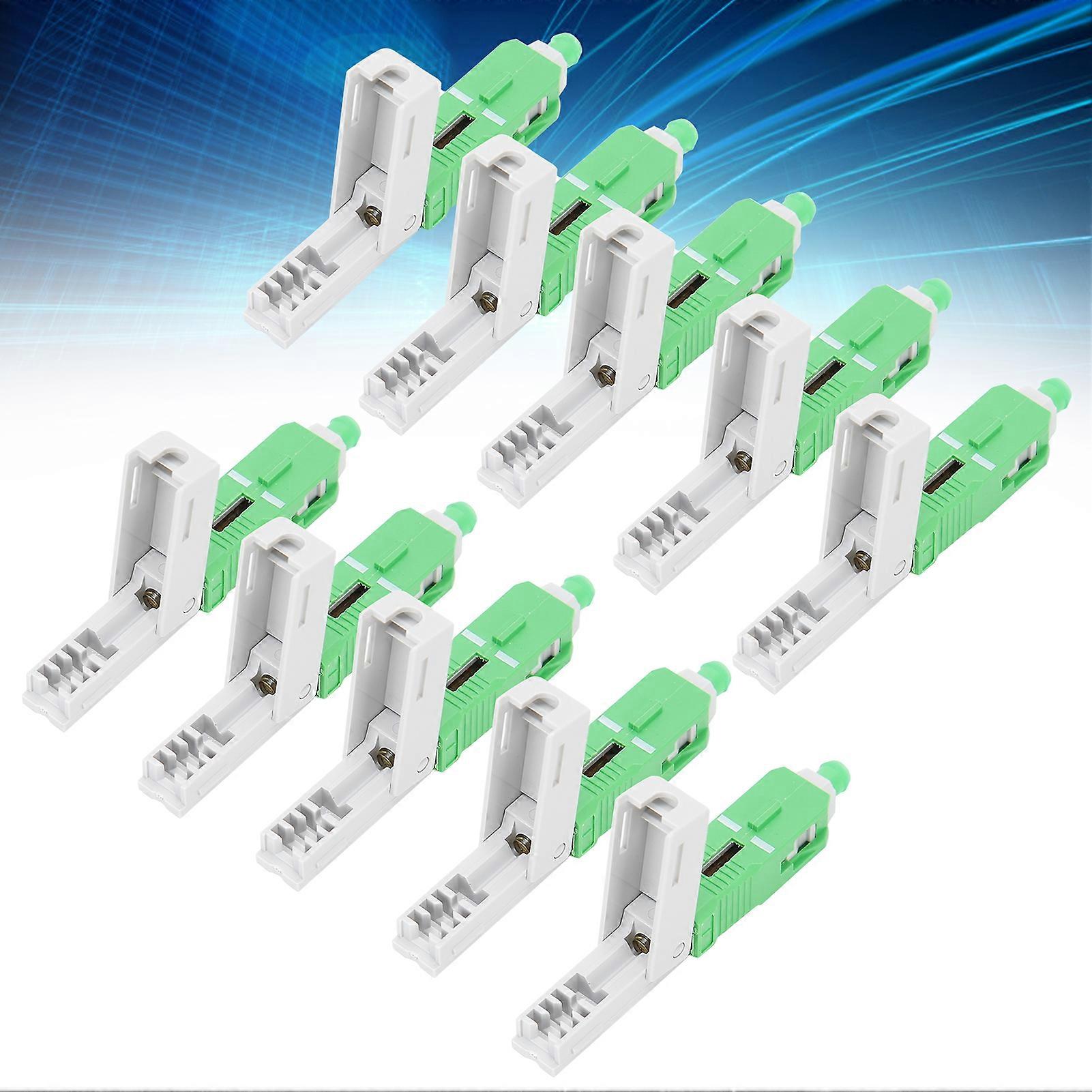 10Pcs Fiber Optic Quick Connector Embedded SC/for APC Fast Cold ...