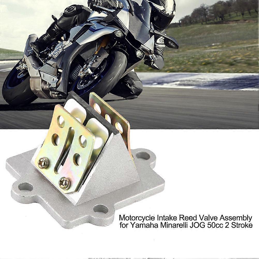 Motorcycle Intake Reed Valve Assembly for Yamaha Minarelli JOG 50cc 2 ...