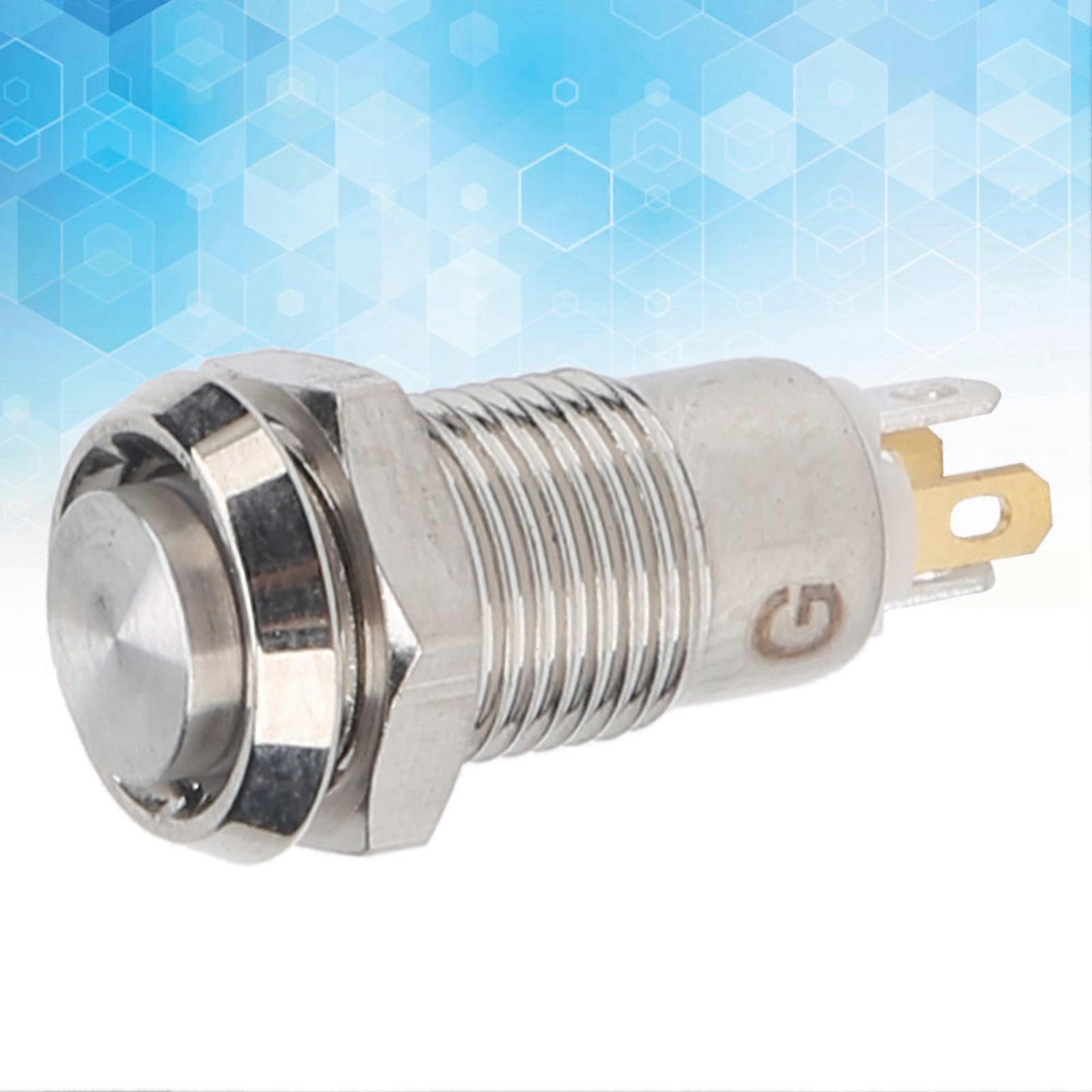 8mm Push Button Switch Ip65 Waterproof Stainless Steel Push Button ...