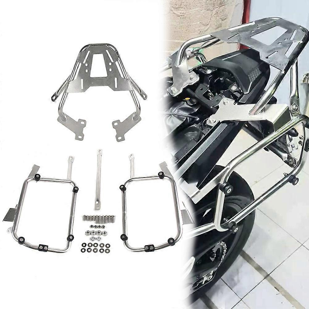 For HONDA CB500X CB400X Motorcycle Side Panniers Rack Frame Top Box ...
