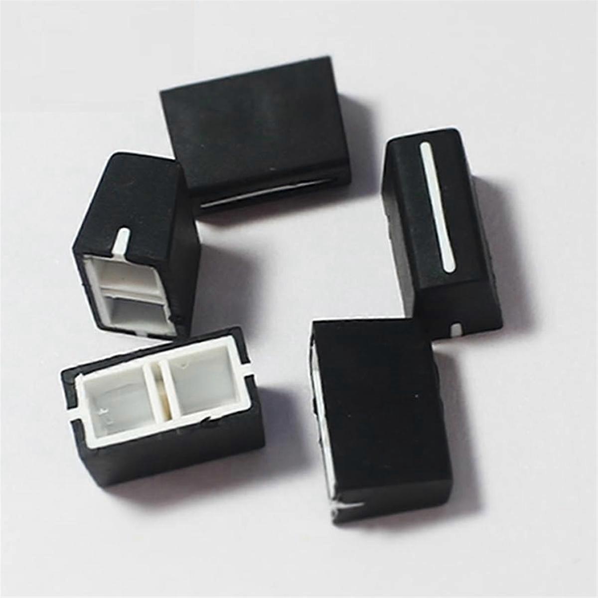 5pcs Universal Fader Knobs Fader Cap Straight Slide Potentiometer Cap ...