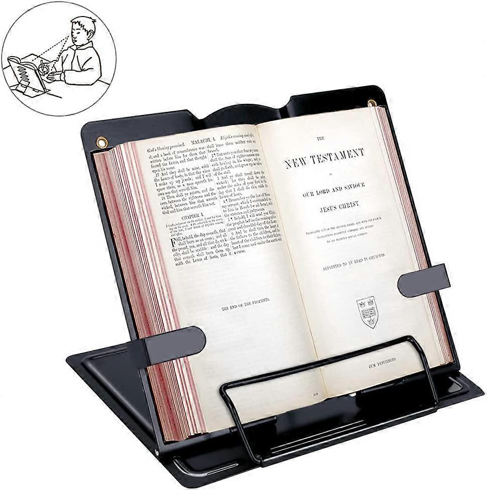 E More Book Holder Metal Easel Copy Holder Stand Reading/Ipad/Cookbook ...