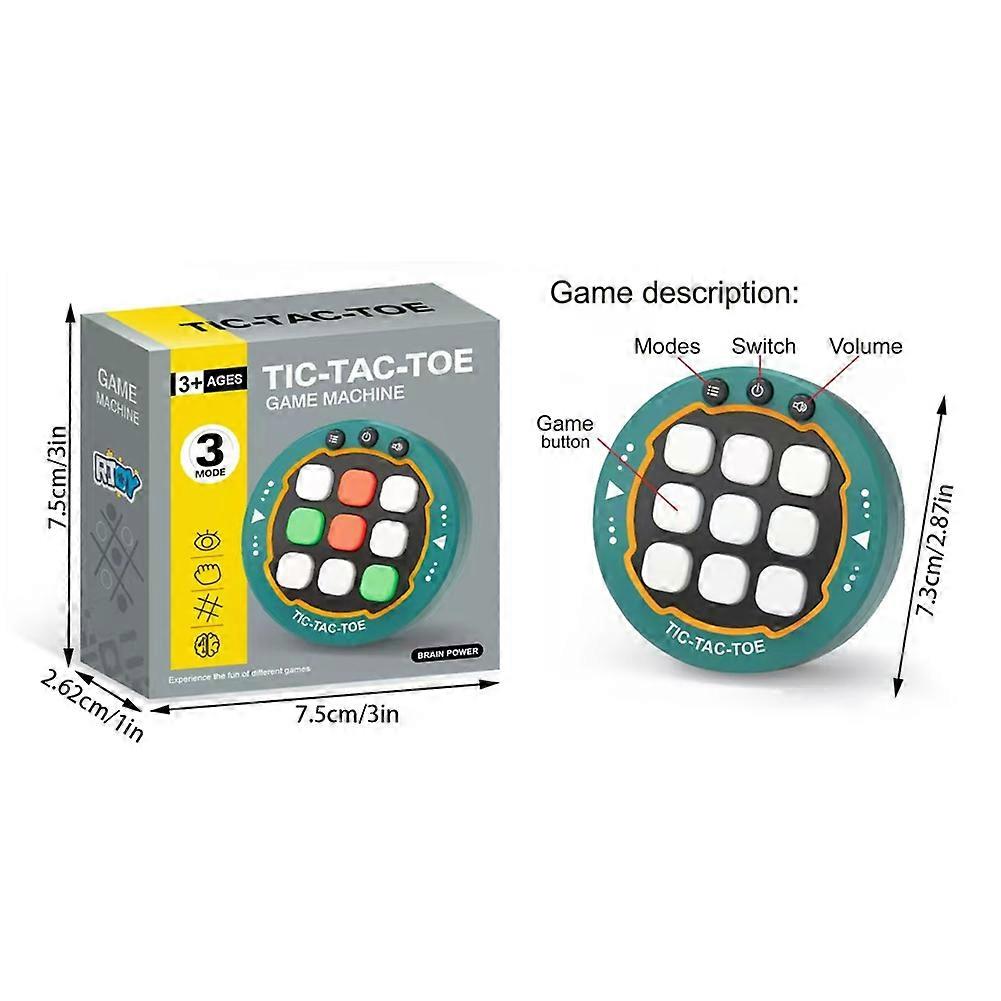 Electronic Tic Tac Toe Game, Handheld Puzzle Game Console for Kids ...
