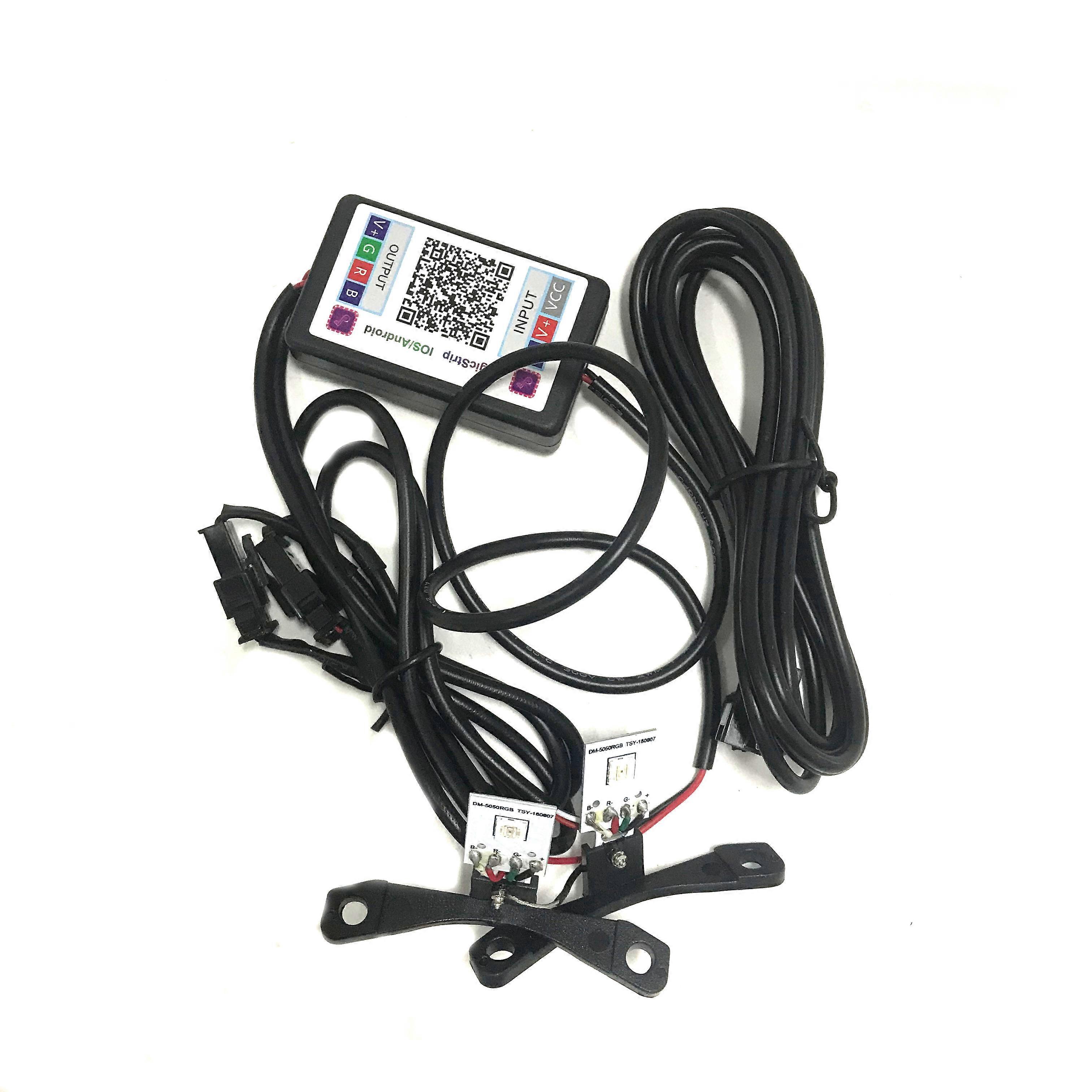 1Set 12V APP Bluetooth Car LED Devil Eye Demon Evil Eyes Automotive ...