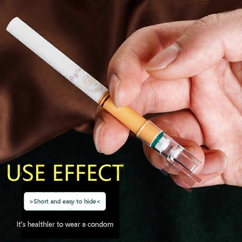 100Pcs Disposable Tobacco Cigarette Filter Smoking Reduce Tar ...