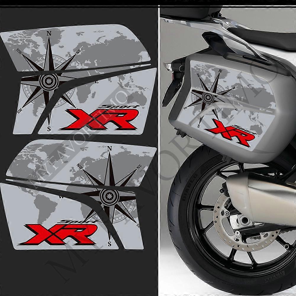 Touring Package Tank Pad Trunk Luggage Cases Panniers Stickers Decals F ...
