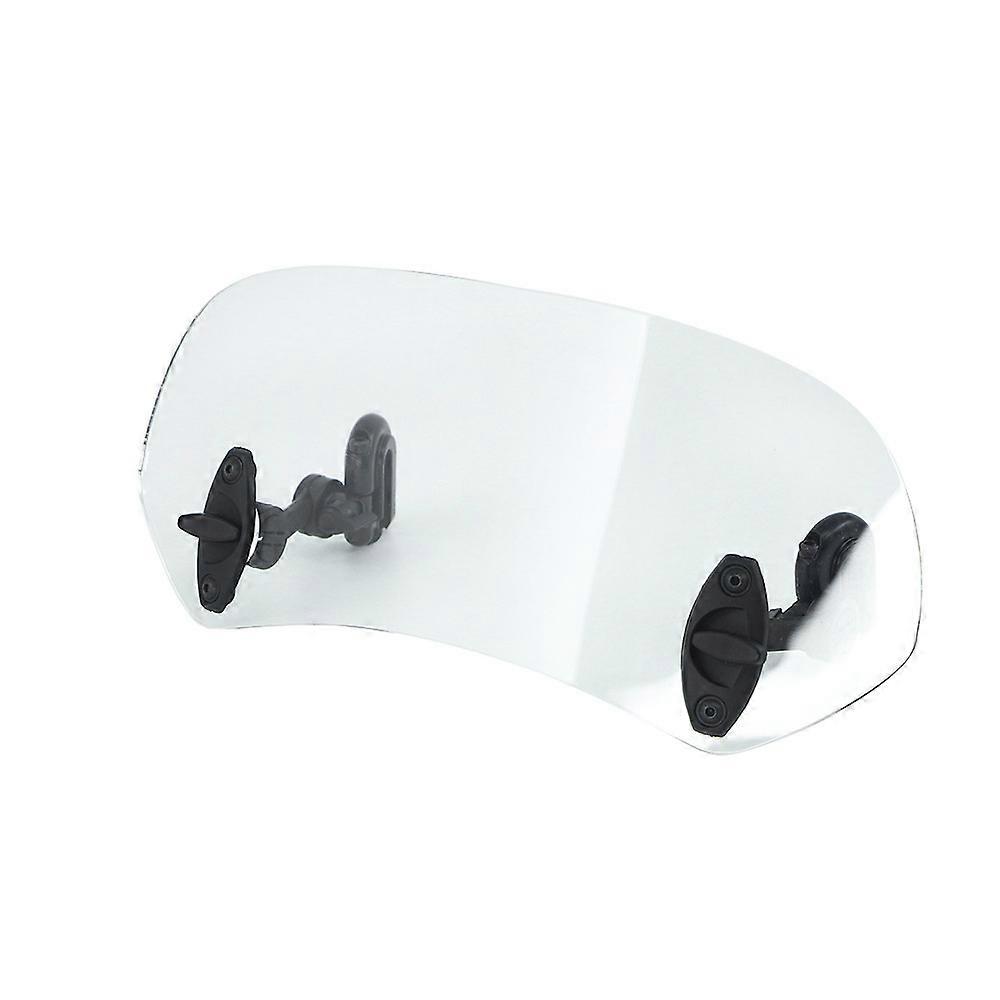 Motorcycle Universal windshield Clamp-On Variable Windscreen Spoiler ...
