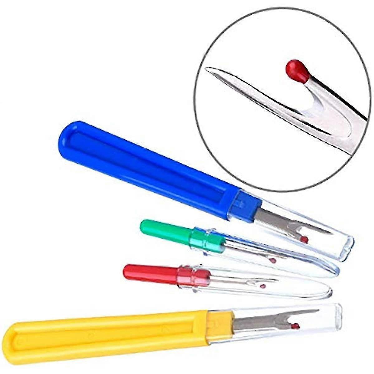 4 Pieces Seam Rippers Sewing Stitch Thread Unpicker For Quick Unpick ...