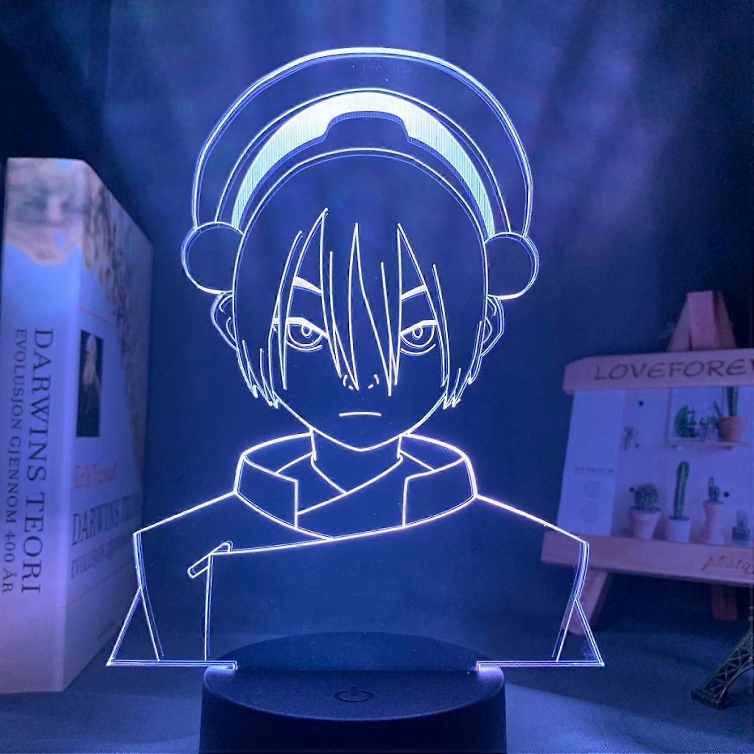SBSG 3D Lamp Avatar The Last Airbender Toph Beifong for Home Decor ...