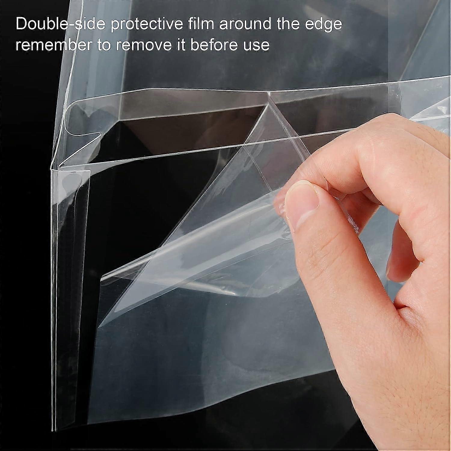 2pcs 10 Inch Transparent Cake Box, Plastic Gift Box with Lids Double ...