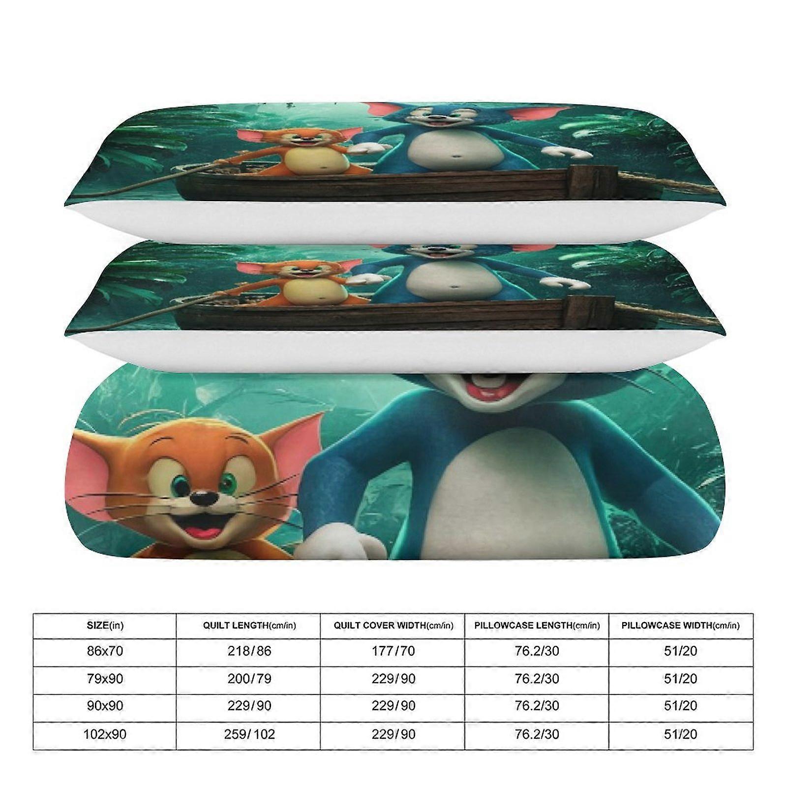 Bedding set NK521 Tom And Jerry Cartoon Bedding Sets Ultra Soft Skin ...