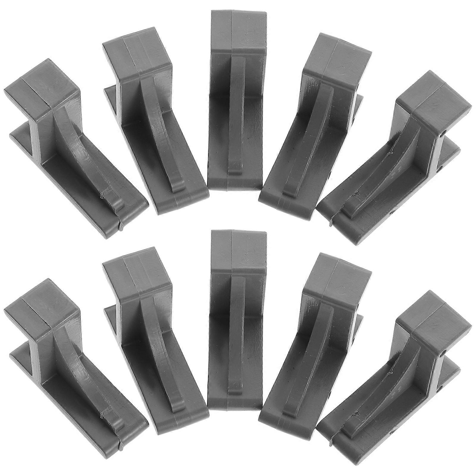 10pcs Freezer Shelf Clip Refrigerator Freezer Plastic Shelf Support ...
