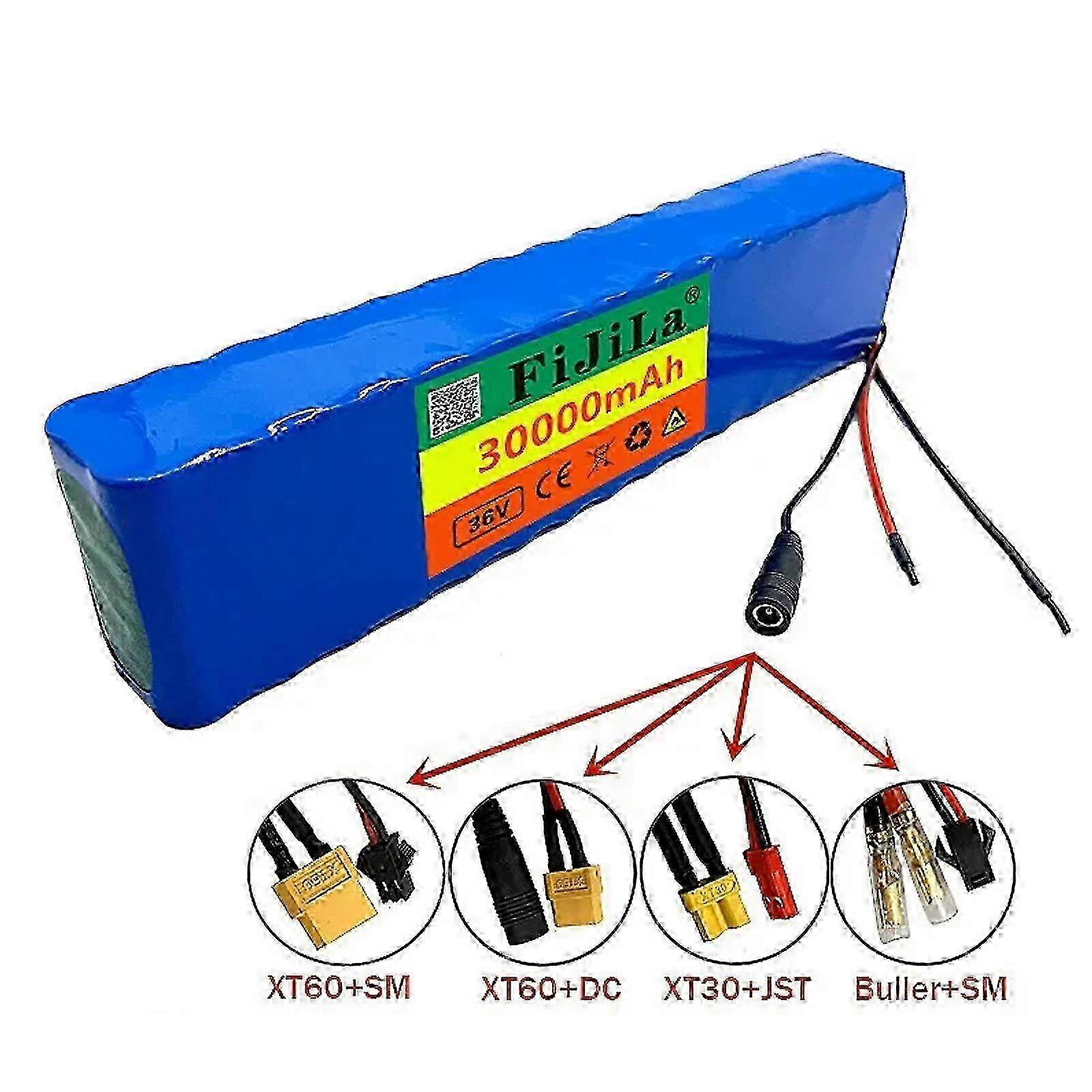 36v 30ah High Power 10s3p Li-ion Multi Plug Battery Pack 350w 500w ...