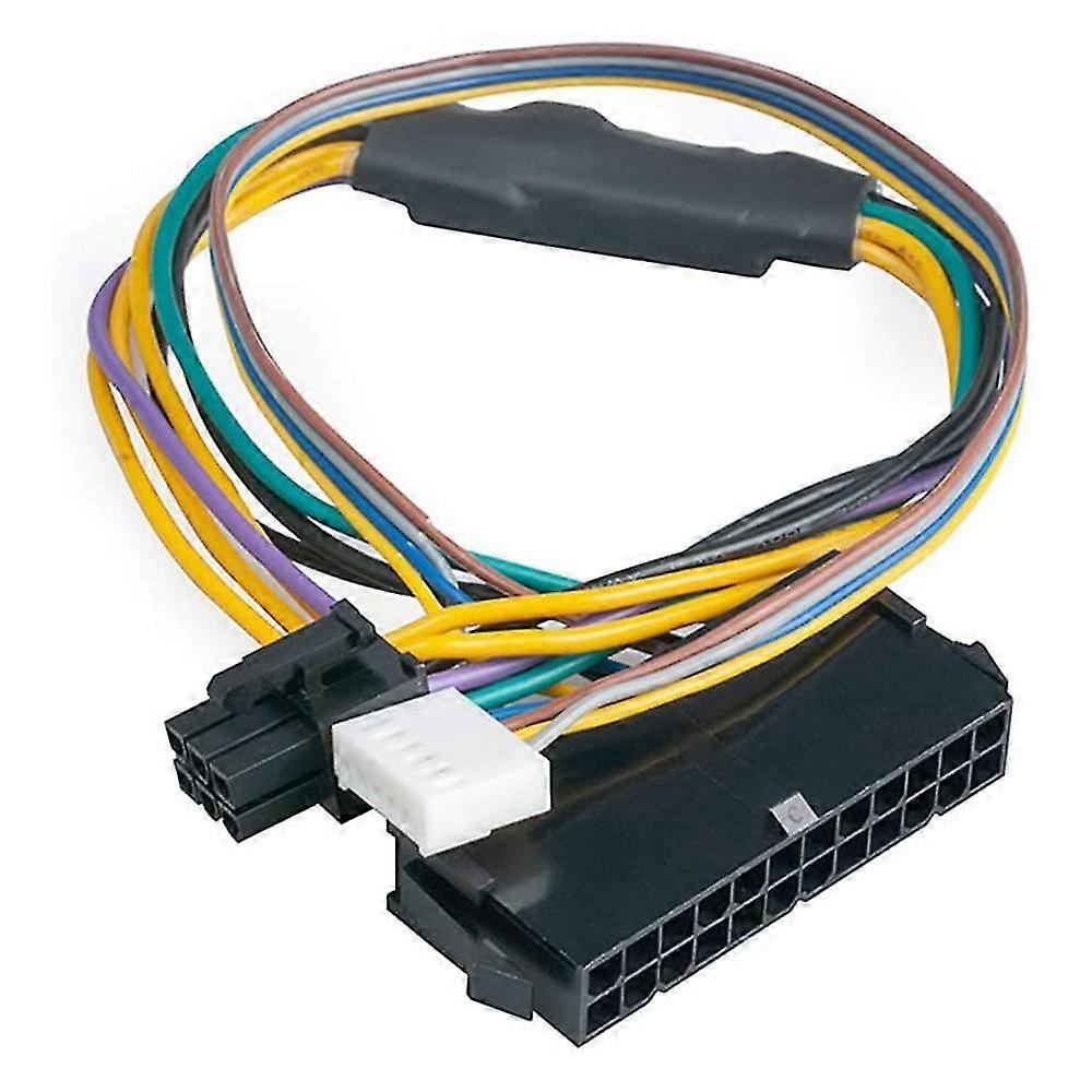ATX Main 24Pin Female to 6Pin Male 6Pin PCI-E PSU Power Adapter Supply ...