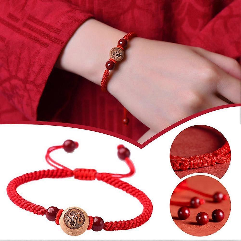Snake Year Red String Bracelet | Fruugo UK