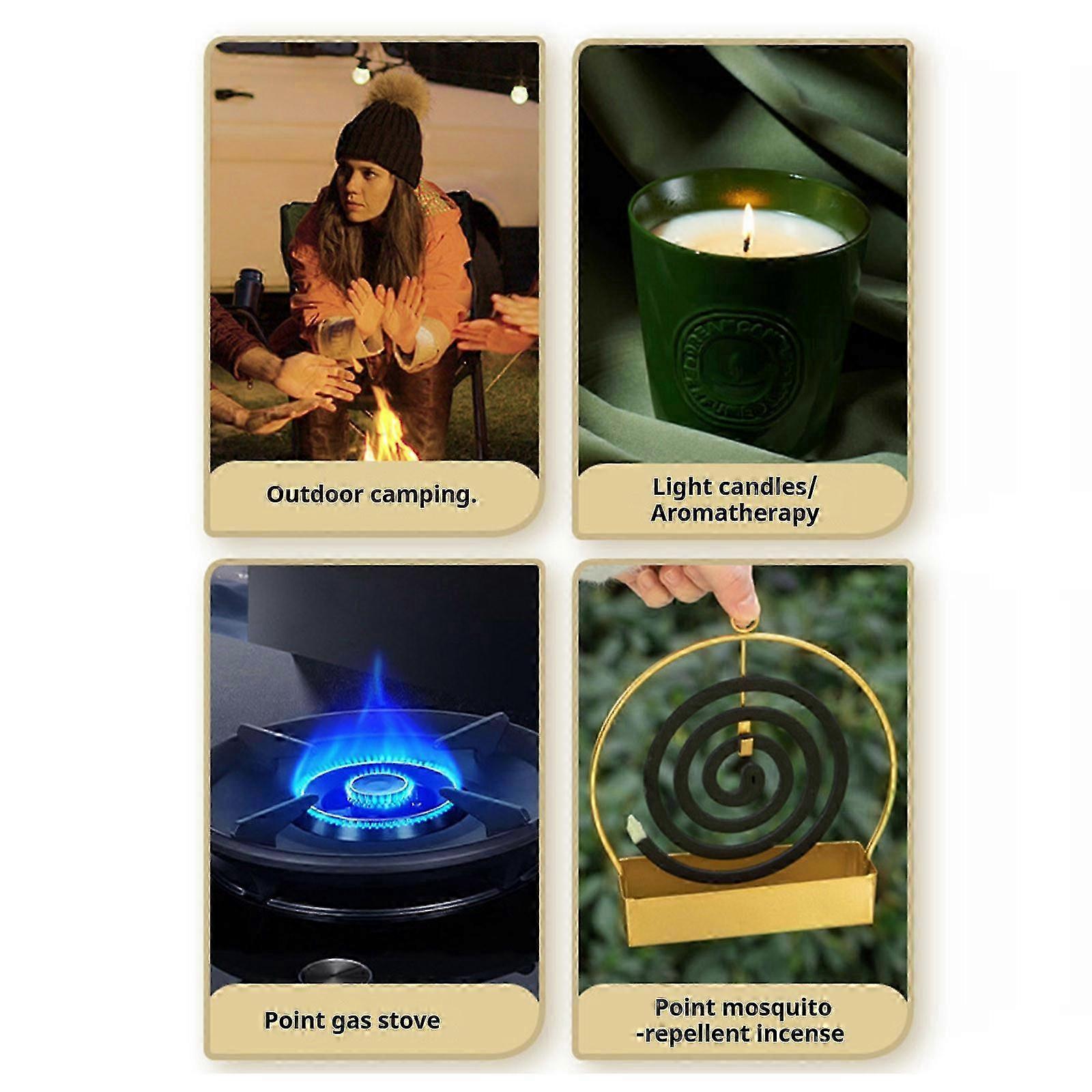 Kitchen Gas Stove Candle Rechargeable Lighter Electronic Igniter USB ...