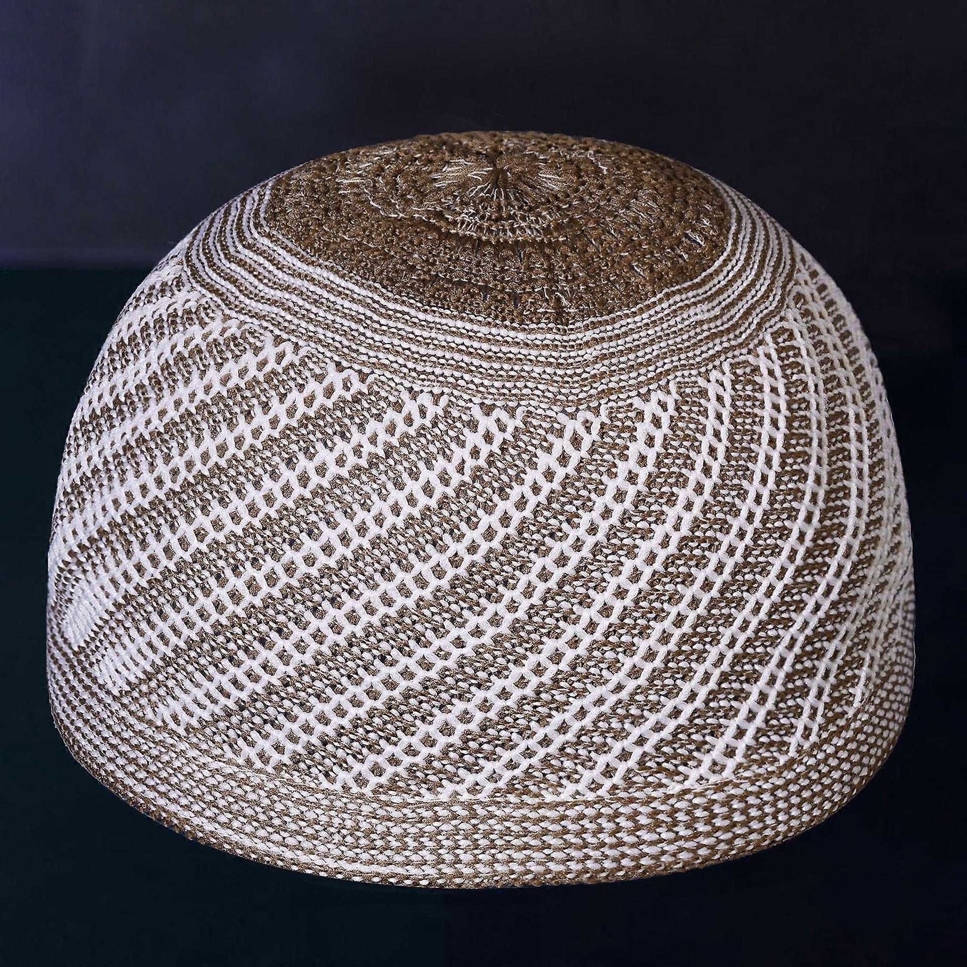 Saudi Headwear Muslims Men Prayer Hat Embroidered Saudi Arabia Islamic ...