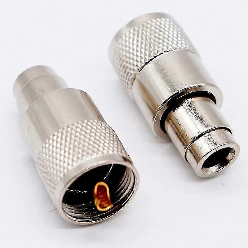 10PCS RF Connector UHF Male Connector RG8 RG58 Cable Lug Antenna ...