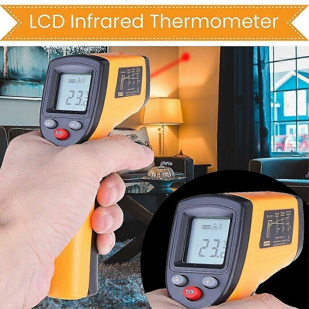 Laser Pyrometer Temperature Meter Infrared Thermometer Infrared ...