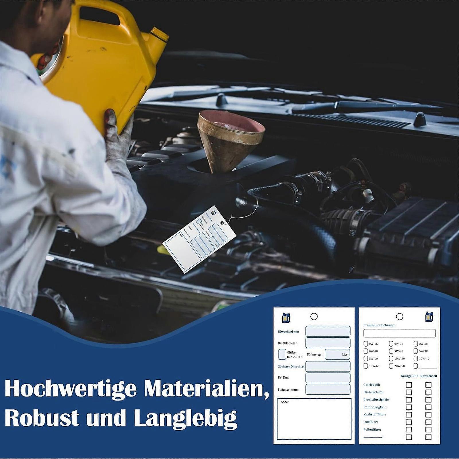 Oil Change Stickers Oil Inspection Labels Oil Service Labels for ...