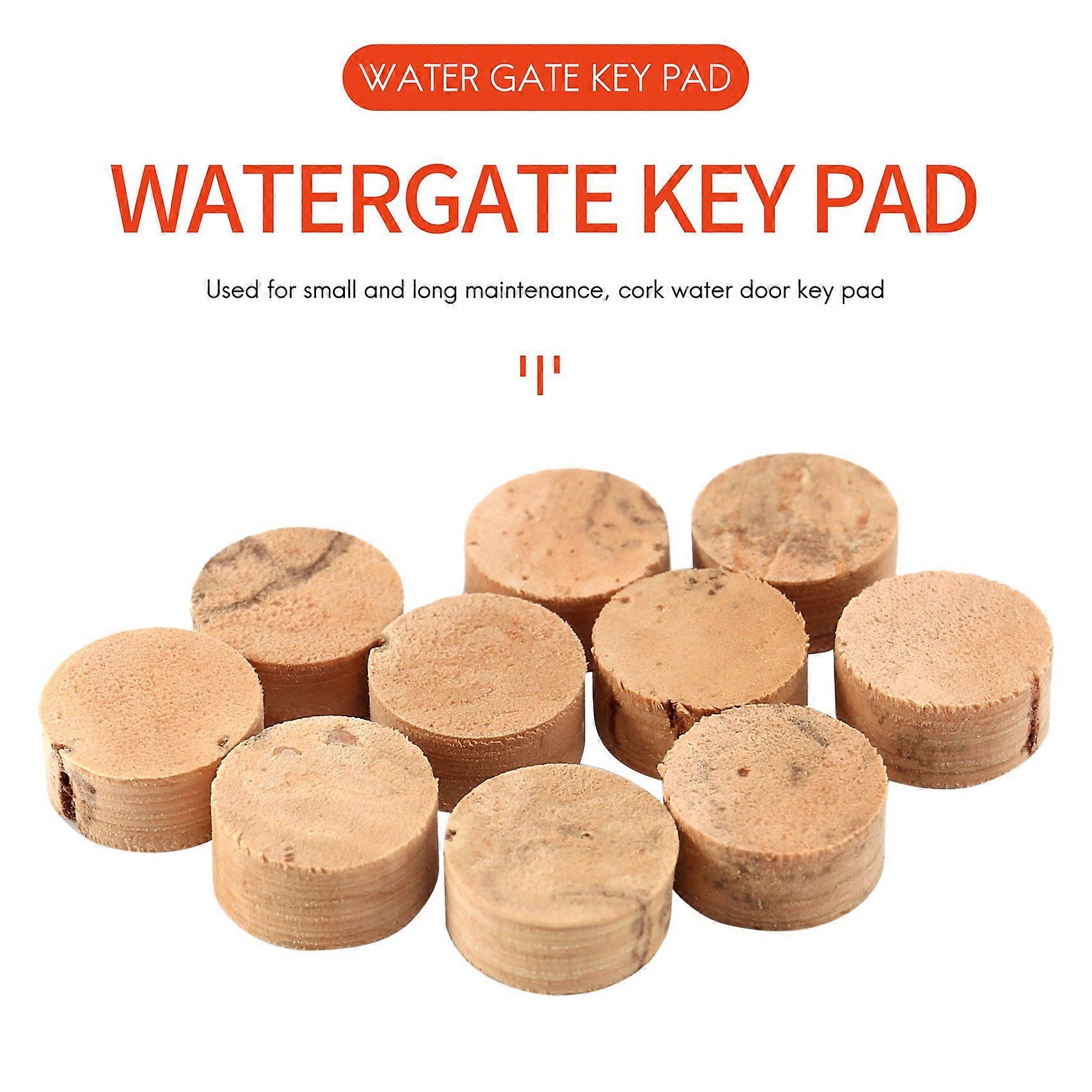 10Pcs Water Key Water Key Spit Valve Cork Pad 9Mm Thickness 4Mm | Fruugo UK