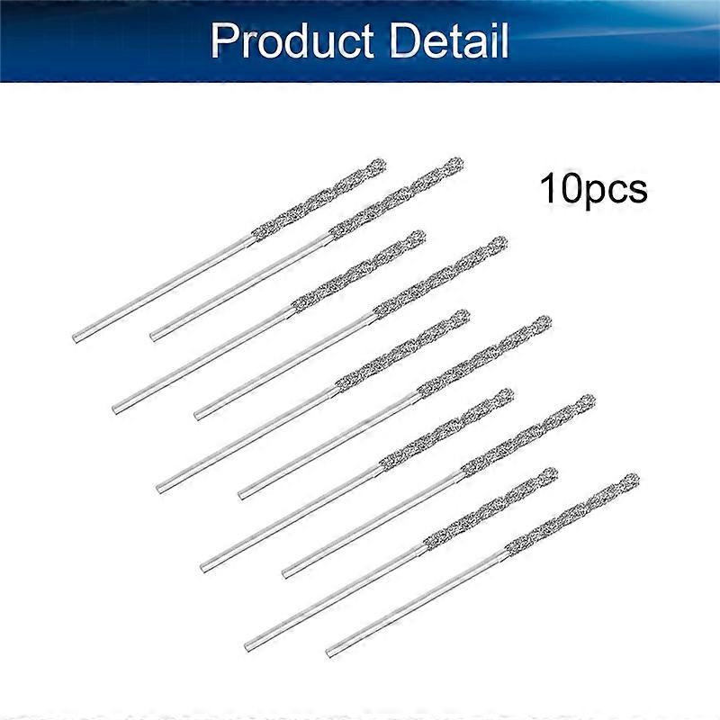 20Pcs 1mm/0.04Inch Diamond Twist Drill Bits High Speed Steel HSS for ...