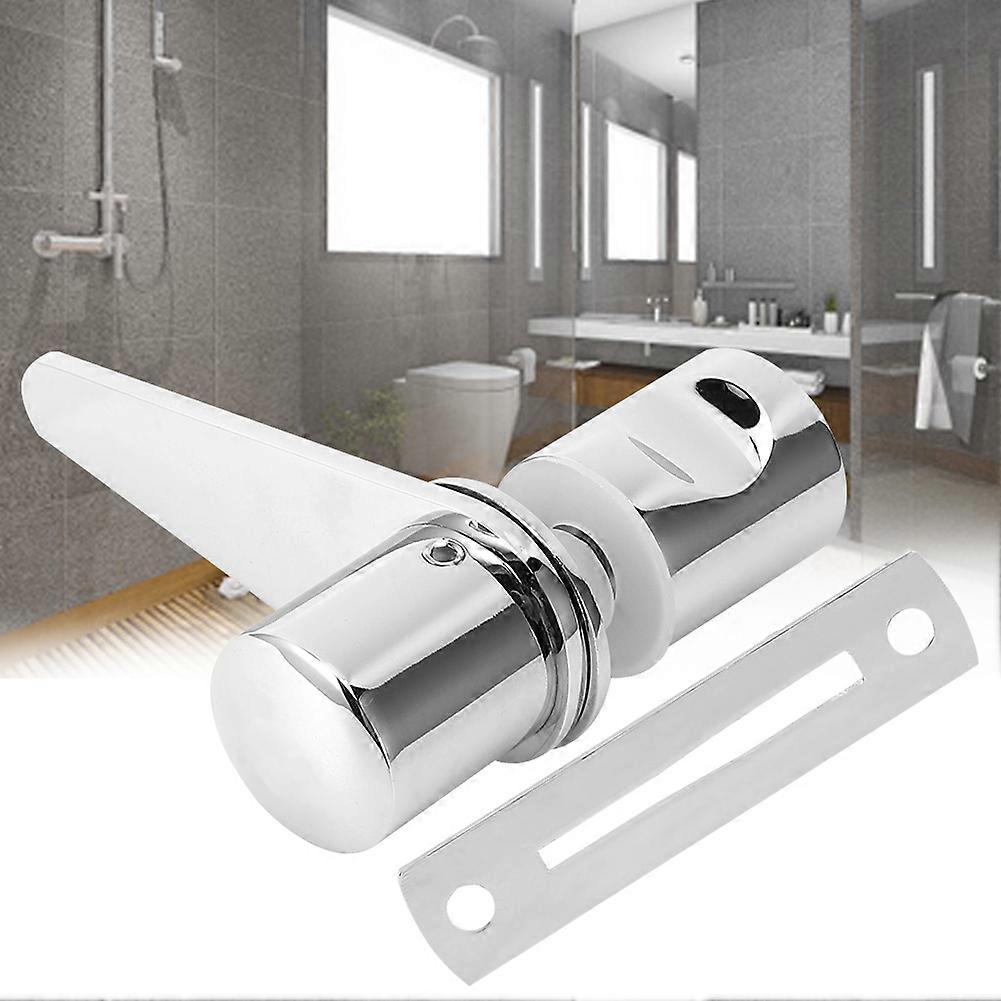 Bathroom Glass Door Lock Shower Room Latch Lock for Home Office Doors ...