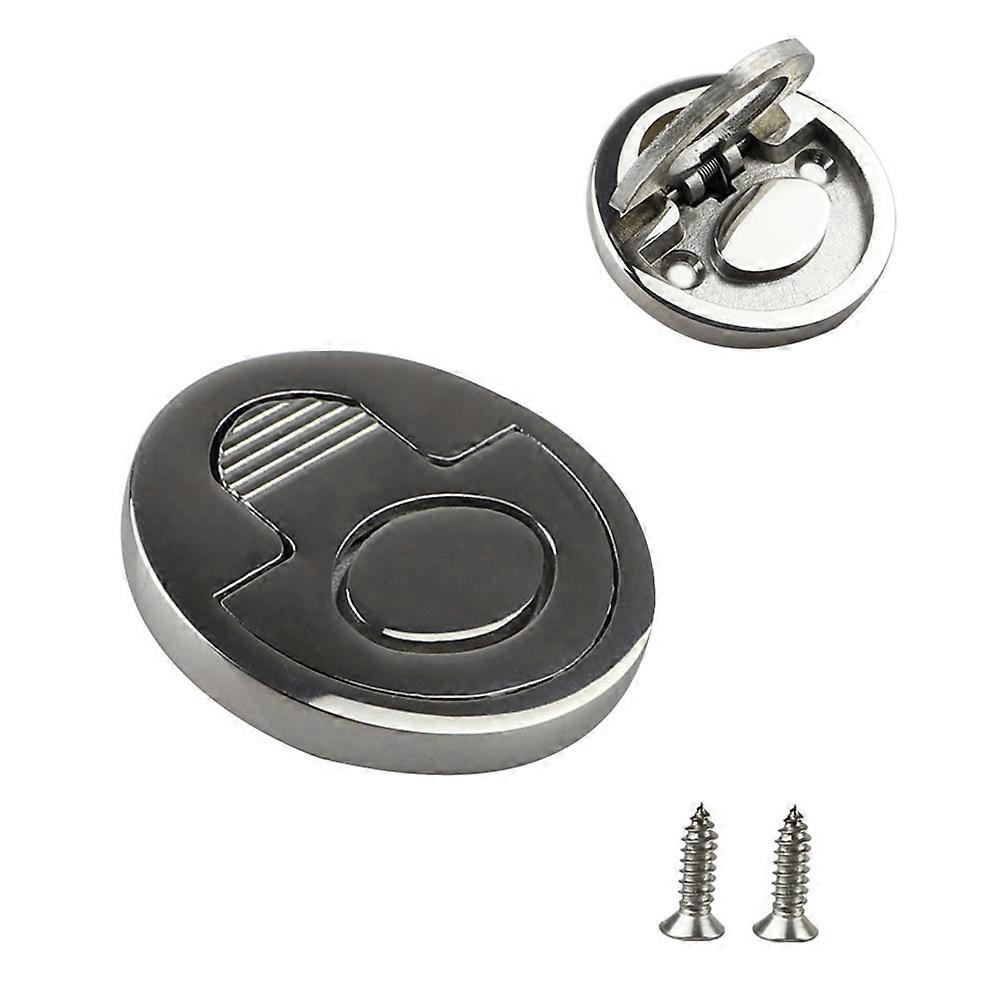 Professional Marine Round Flat Pull Lift Ring Handle Hatch Lock Locker ...