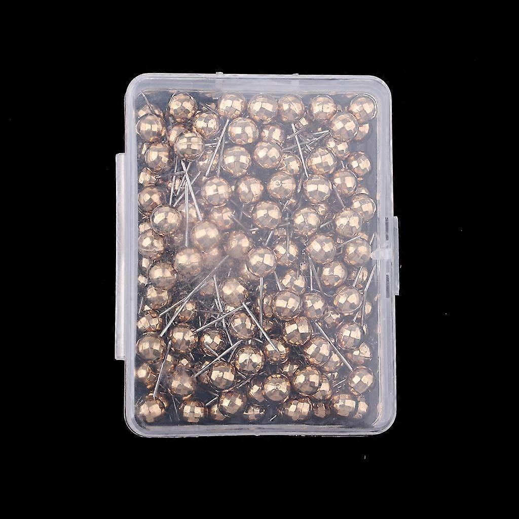 200 Pieces/Box Push Pins Map Tacks Football Head Multi Purpose Crafts ...