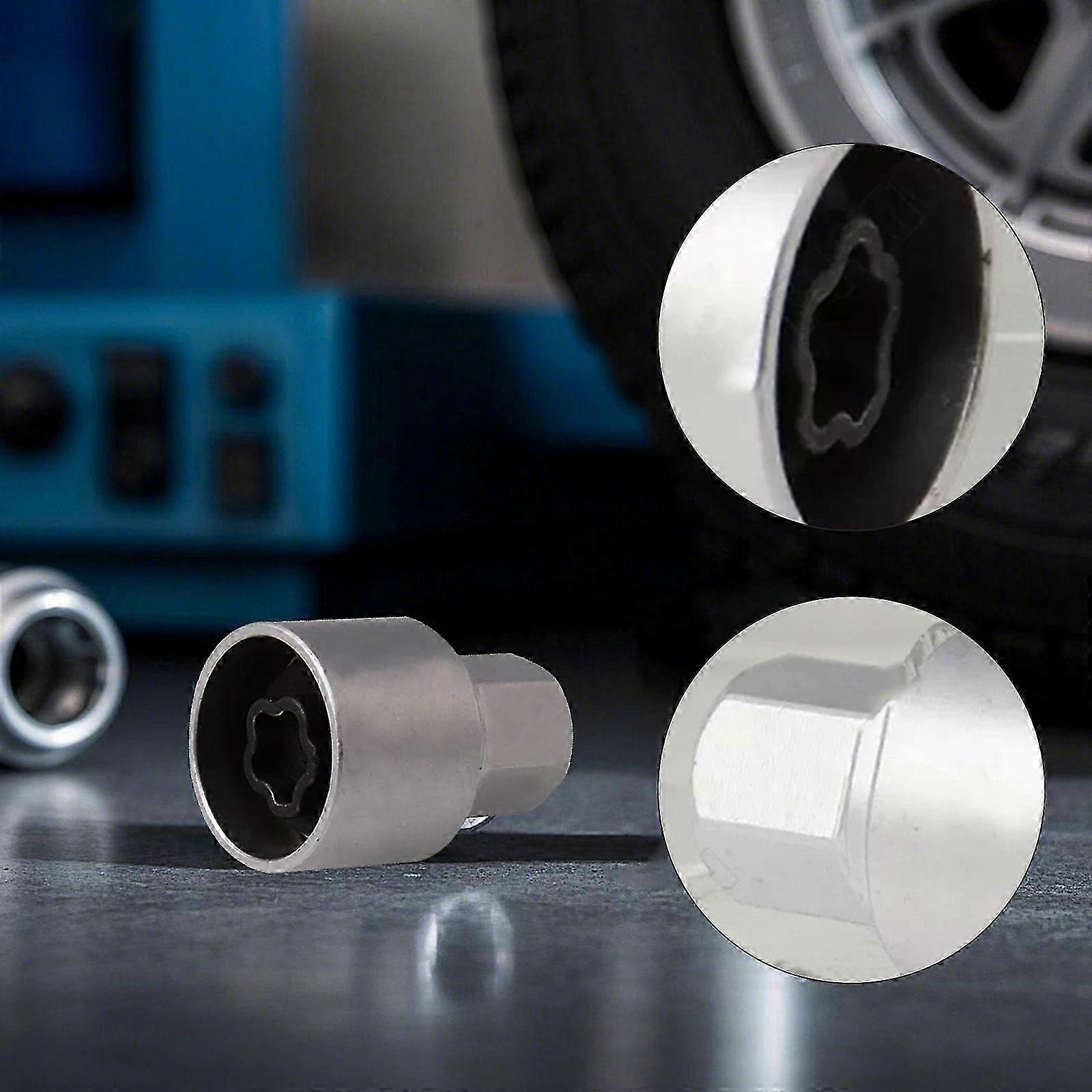 BMW 1 3 4 5 6 7 Series Wheel Lock Lug Nuts Anti-Theft Tire Bolt Screw ...