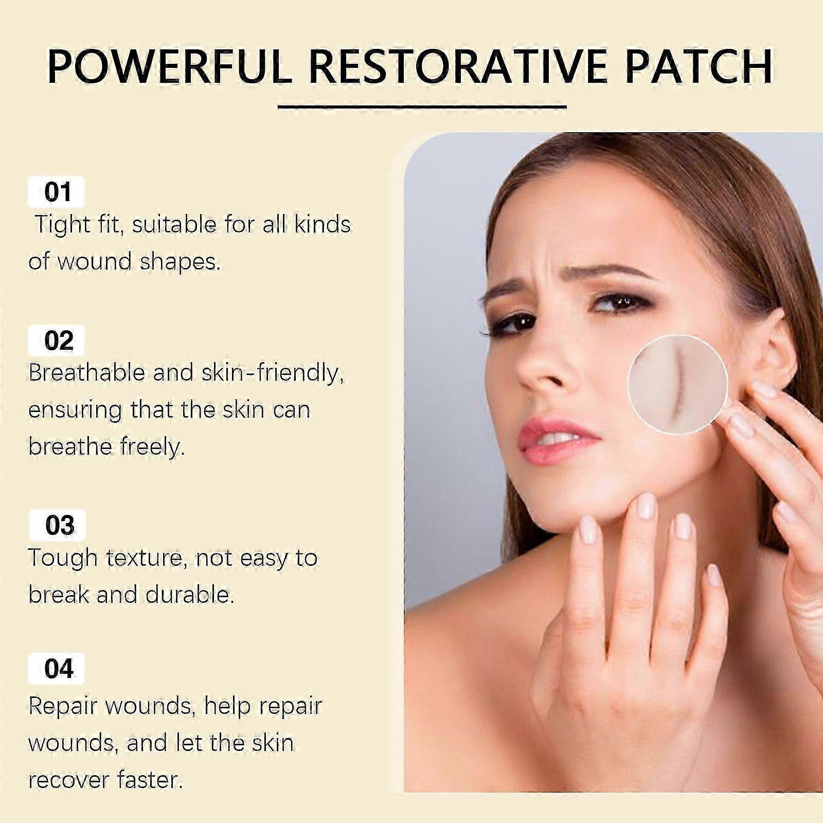 3-Pack Antibacterial Honey Healing Patches for Cuts, Burns ...