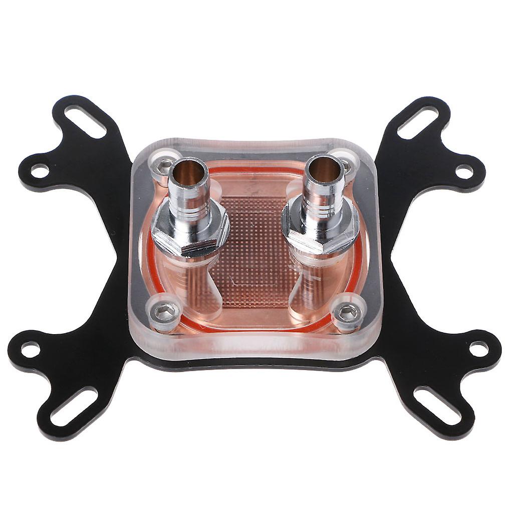 High Quality PC CPU Water Cooler 50mm Transparent Cover Cooling Block ...