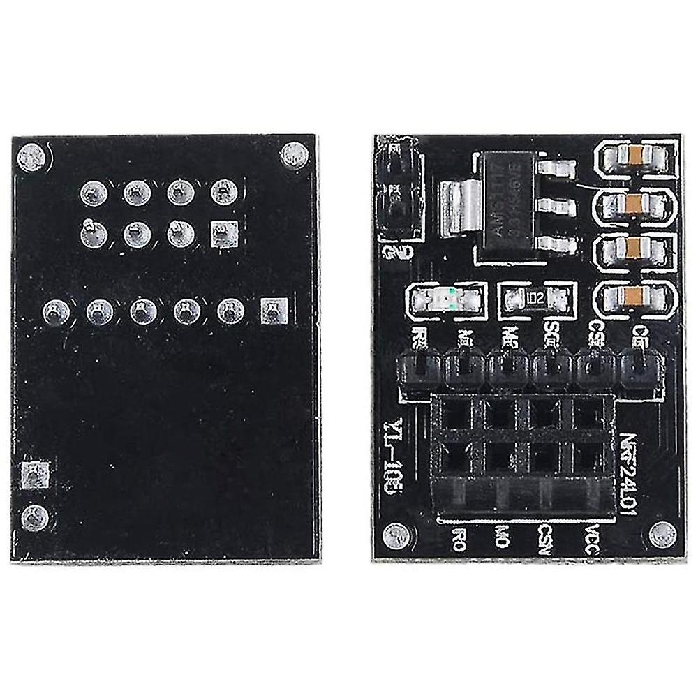 2pcs Nrf24l01+pa+lna Rf Transceiver Module With Sma Antenna 2.4 Ghz ...