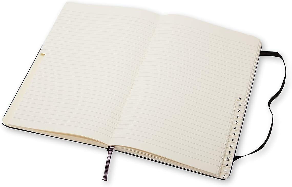Moleskine 13 x 21 cm Large Address Book, Alphabetical Tabs for the ...