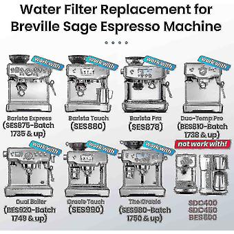 4 Pack Water Filter For Sage Coffee Machine - Water Filters For Sage ...