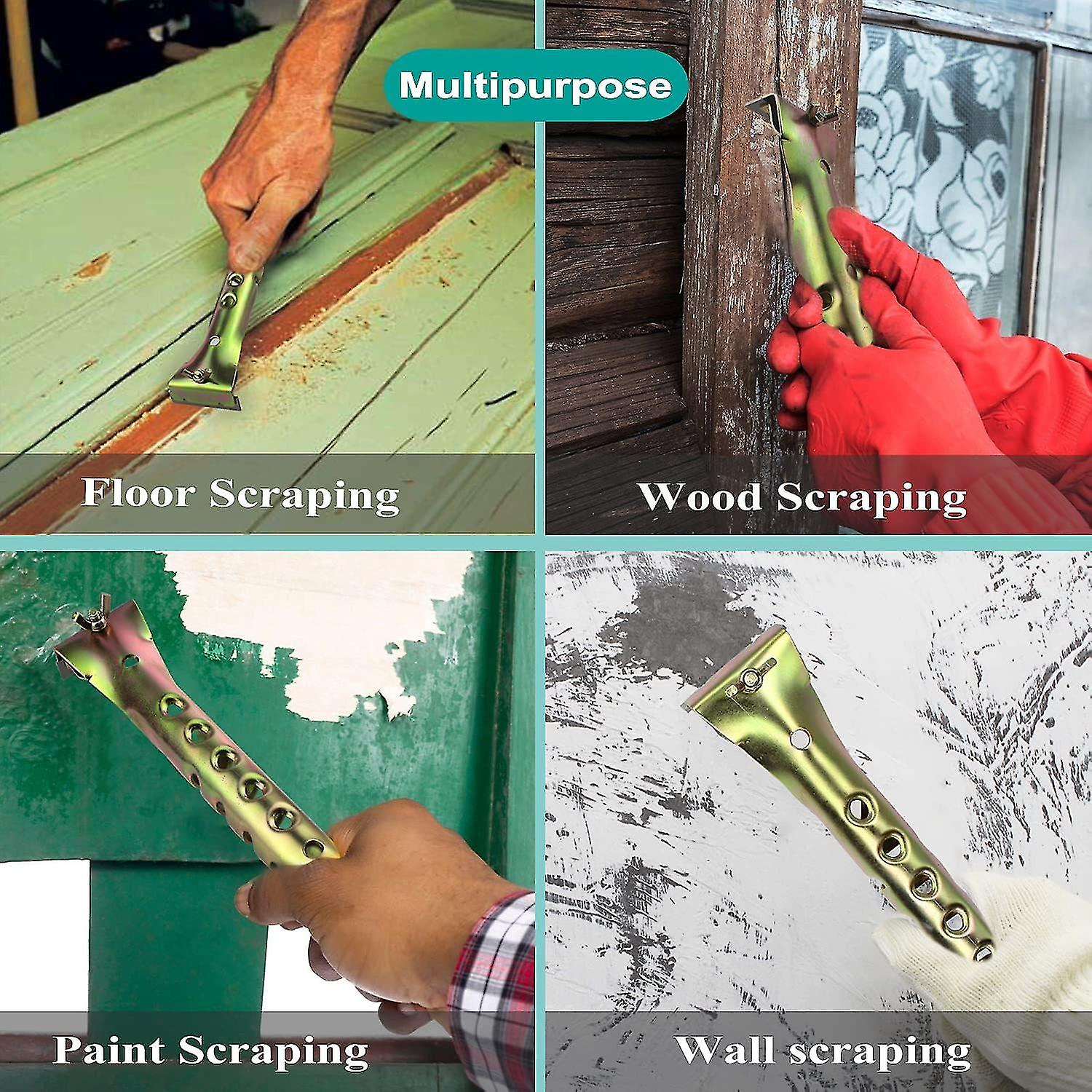 Heavy Duty Tungsten Carbide Paint Scraper with 2 In Double-Edged ...