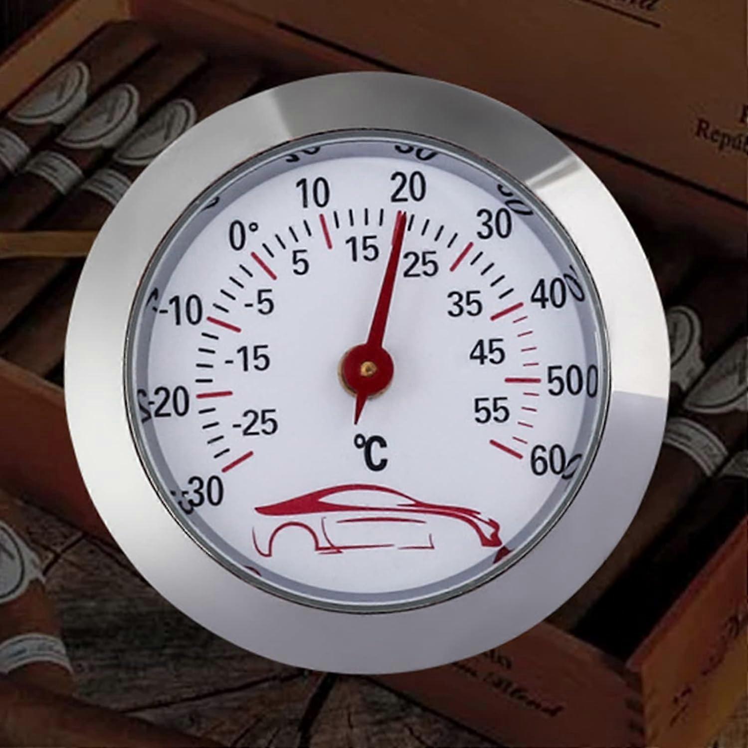 Thermometer Mini Car Thermometer -30 to 60 Built-in Temperature Test ...
