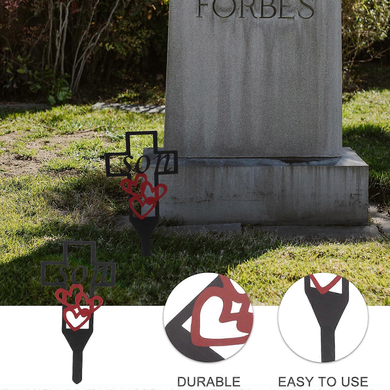 Relatives in Cemetery Grave Plaque Stake Graves Headstones Grave Garden ...