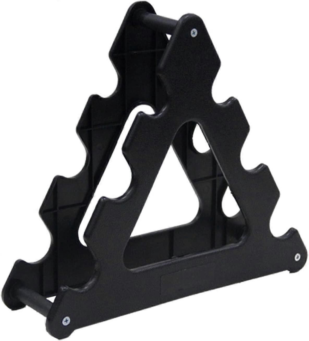ornithologist 3 Tier Dumbbell Rack Triangular Weight Stand for ...